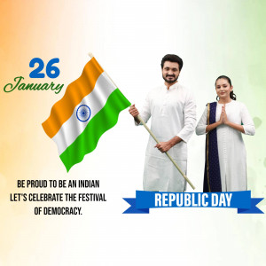 Download FREE Republic Day Wishes Templates | Brands.live