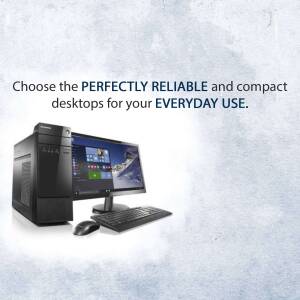 Lenovo Desktop Computer - Perfect For Everyday Use Artwork For Threads