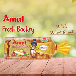 Amul Fresh Bakery Whole Wheat Bread Design For LinkedIn