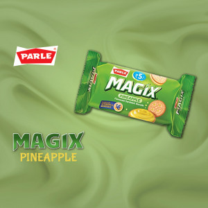 Parle Magix Pineapple Biscuits Marketing Image For Threads