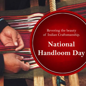 Download National Handloom Day Images, Poster and Photos | Brands.live