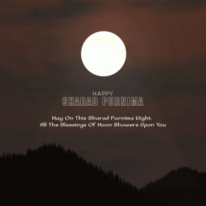 Sharad Purnima Images, Posters, Videos, and Banner | Brands.live