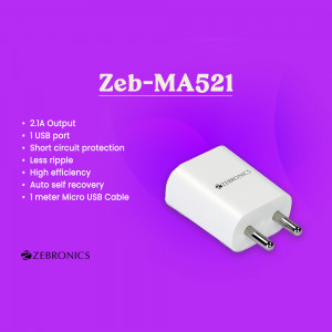 Zebronics Zeb-MA521 Mobile Charger Template For Google Business Profile
