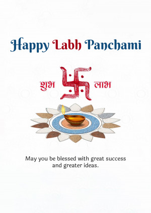 FREE Labh Pancham Wishes Post & Templates | Brands.live