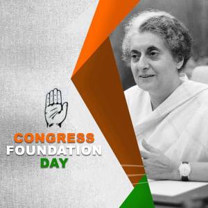 6500+ Congress foundation day Images & Videos | Congress foundation day ...