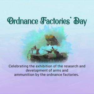 Get Ordnance Factory Day Images and Poster from Brands.live
