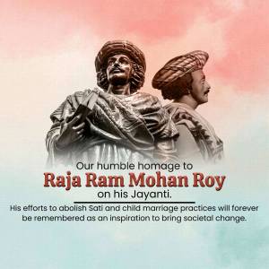 9500+ Raja ram mohan rai jayanti Images & Videos | Raja ram mohan rai ...