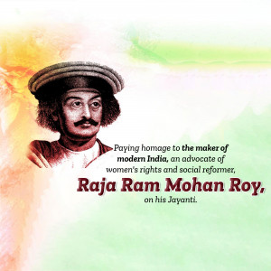 9500+ Raja ram mohan rai jayanti Images & Videos | Raja ram mohan rai ...