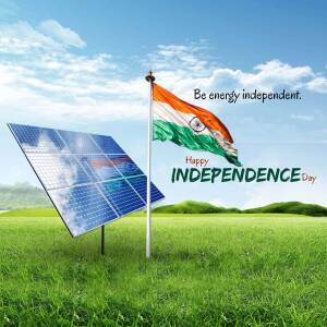Independence Day With Solar Energy Branding Post For Threads