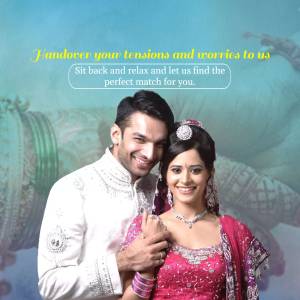 8500+ Matrimony Images & Videos | Matrimony Poster Maker - 2025