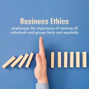 Business Ethics: Fairness And Equity Social Media Post For X