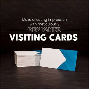 Professionally Designed Visiting Cards Advertisement For Threads