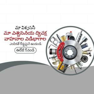 Automotive Brake Parts Flyer For Instagram