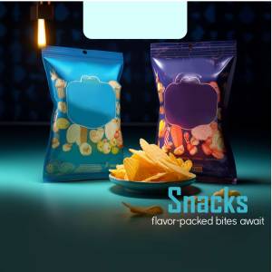 Snack Packaging Mockup Banner For Instagram