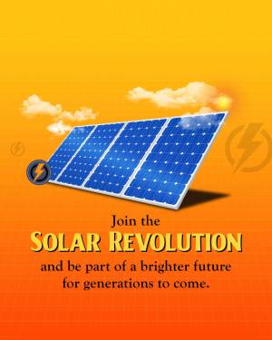 Solar Revolution: Powering A Brighter Future Artwork For Threads