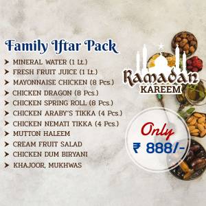 7500+ Iftar pack Images & Videos | Iftar pack Poster Make - 2024