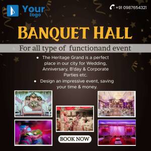 Banquet Hall Advertisement Marketing Image For Facebook