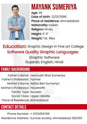 5500+ Marriage biodata Images & Videos | Marriage biodata Poster Make ...