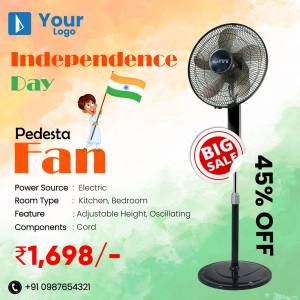 Independence Day Discount Offer Design Poster | Brands.live