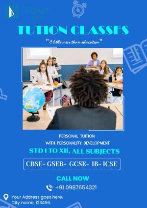 9500+ Tution classes a4 Images & Videos | Tution classes a4 Poster Make ...