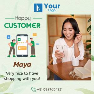 9000+ Happy customer Images & Videos | Happy customer Poster Maker - 2025