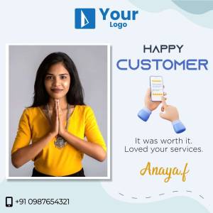 5000+ Happy customer Images & Videos | Happy customer Poster Make - 2024