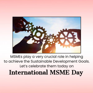 International MSME Day - Sustainable Development Goals Advertisement ...