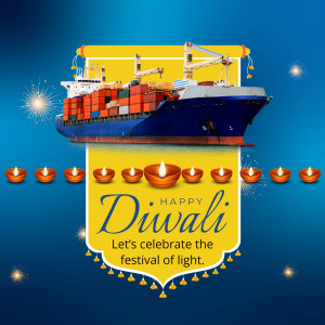 Diwali Celebrations & Global Shipping Post For Instagram