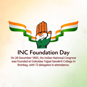 6000+ Congress foundation day Images & Videos | Congress foundation day ...