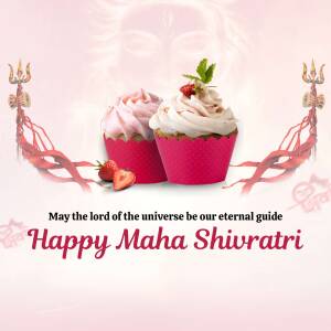 Happy Maha Shivratri With Sweet Treats Artwork For Instagram
