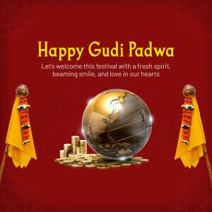 Happy Gudi Padwa - Global Celebrations Image For Threads