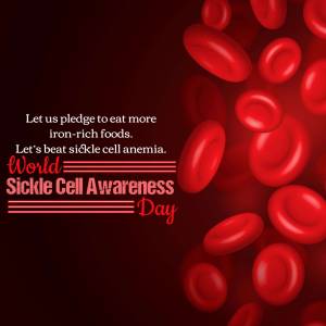 Sickle Cell Awareness Day Creative Design For Telegram