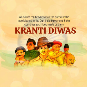 Download Kranti Diwas Images, Poster and videos | Brands.live