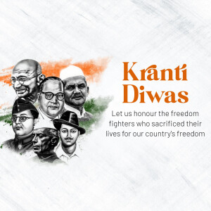 Download Kranti Diwas Images, Poster and videos | Brands.live
