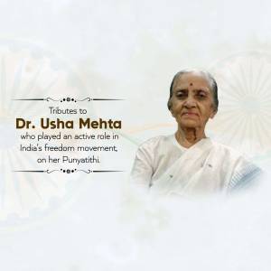 Usha Mehta Quotes These Inspiring Women Fought For India's Freedom