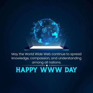 world wide web day images, Poster and videos | Brands.live