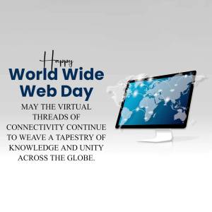 world wide web day images, Poster and videos | Brands.live
