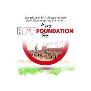 Railway Police Force (RPF) Raising Day images, poster & Banner | Brands ...