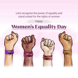 Download Women Equality Day Images, Poster and Photos | Brands.live