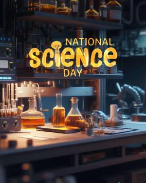 Get National Science Day Exclusive Collection Post | Brands.live