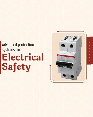 ABB Electrical Safety Circuit Breaker Flyer For Telegram
