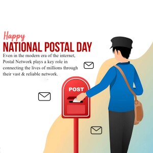 Get National Postal Day images and Poster from Brands.live
