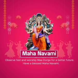 Download FREE Durga Navami Images, Poster, and Banner from Brands.live