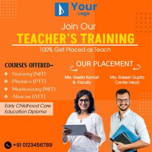 7500+ Teachers training Images & Videos | Teachers training Poster Make ...