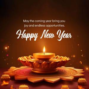 Download Vikram Samvat Poster | Happy New Year Post | Brands.live