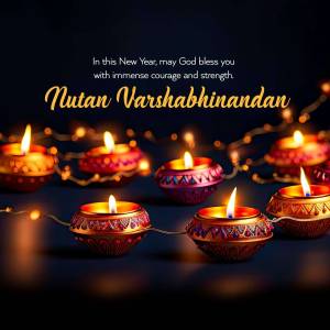 Download Vikram Samvat Poster | Happy New Year Post | Brands.live