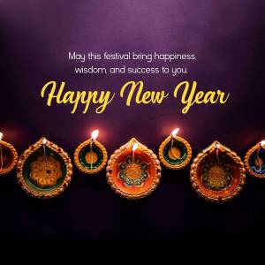 Download Vikram Samvat Poster | Happy New Year Post | Brands.live