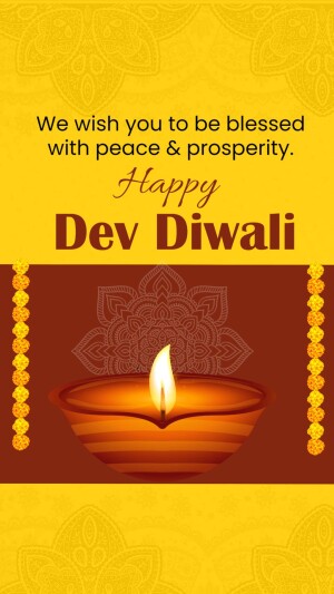 Download FREE Dev Diwali Insta story Posts | Brands.live
