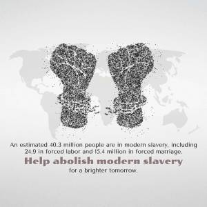 Get International Day for the Abolition of Slavery poster | Brands.live