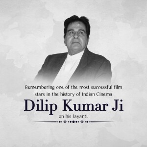 Dilip Kumar Birth Jayanti images, photos and poster | Brands.live